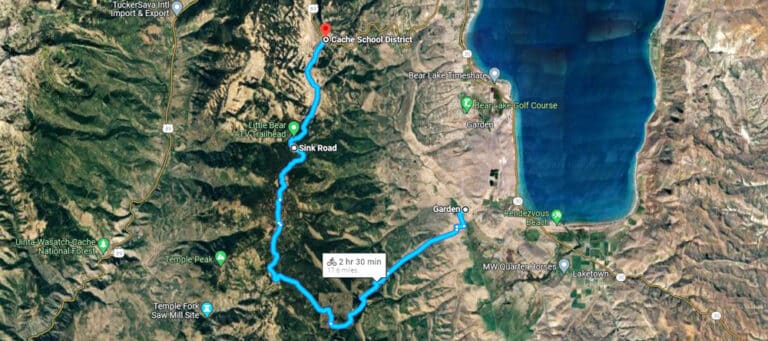 Bear Lake Summit Meadowville Trail Map | Bear Lake Valley CVB Utah and ...
