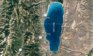 Map Of All Lodging and Recreation In The Bear Lake Valley in Utah and ...